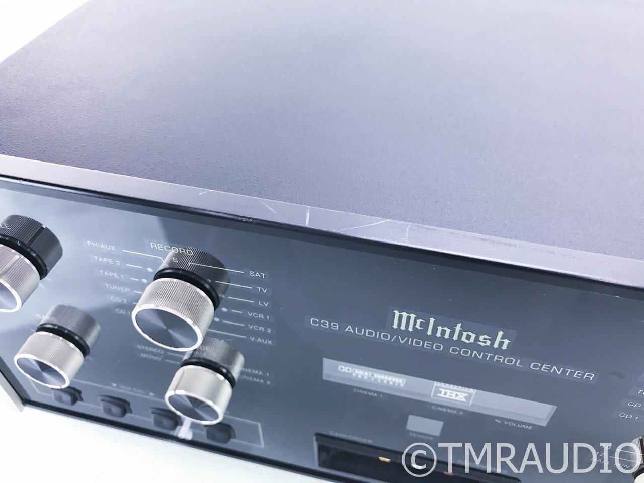 McIntosh C39 5.1 Channel Home Theater Processor; Preamplifier; Remote ...