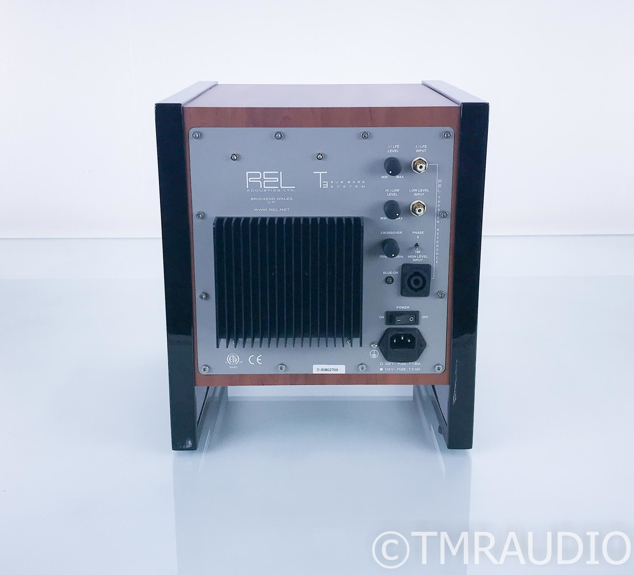 REL T3 8 Inch Powered Subwoofer; T-3; AS-IS (No Sound) - The Music Room