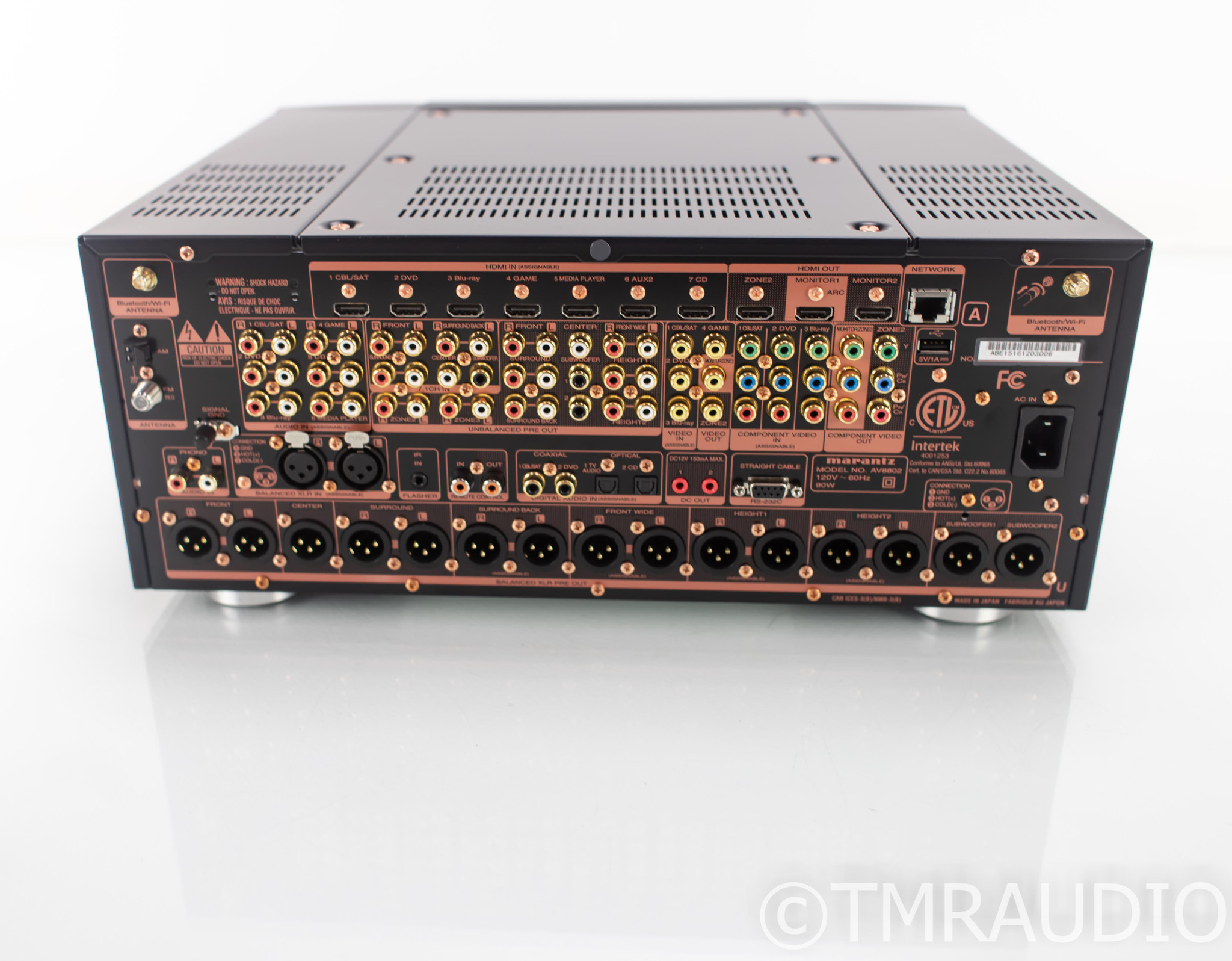 Marantz AV8802A 11.2 Channel Home Theater Processor; Preamplifier; AV ...