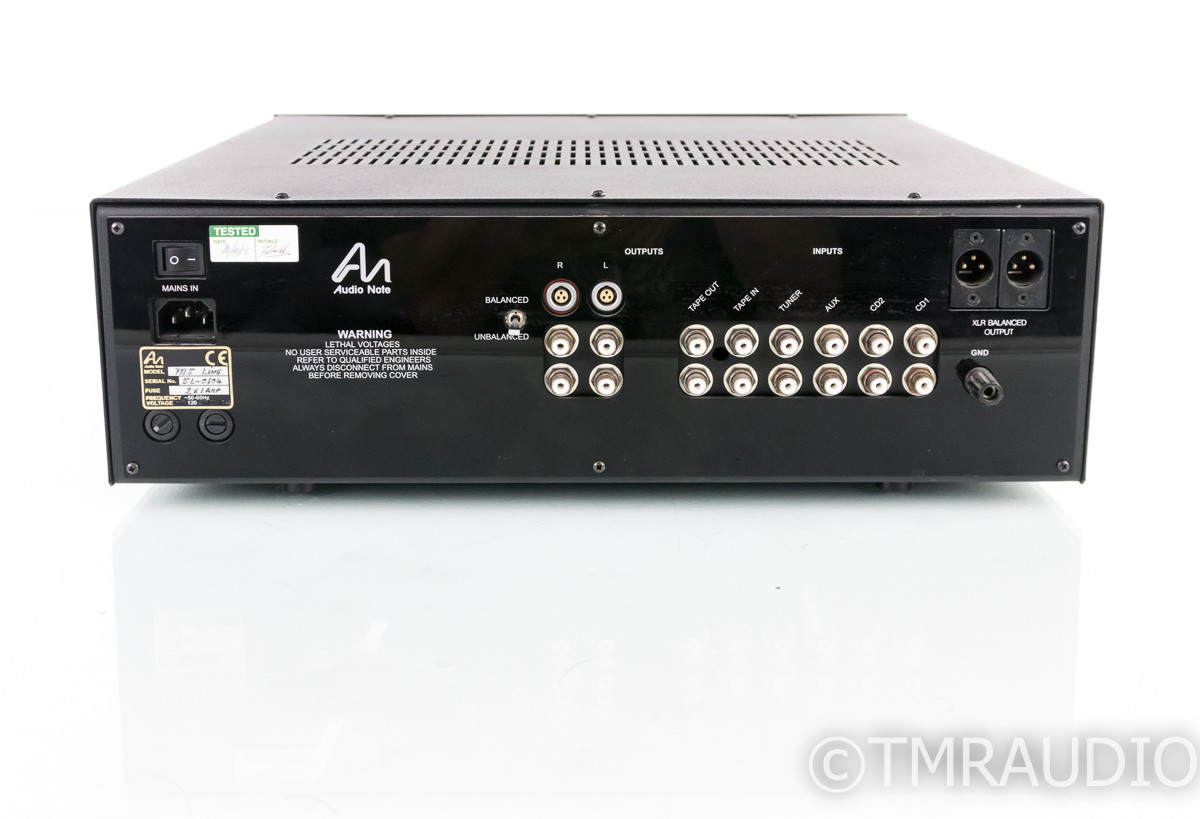Audio Note M5 Stereo Tube Preamplifier; M-5 - The Music Room
