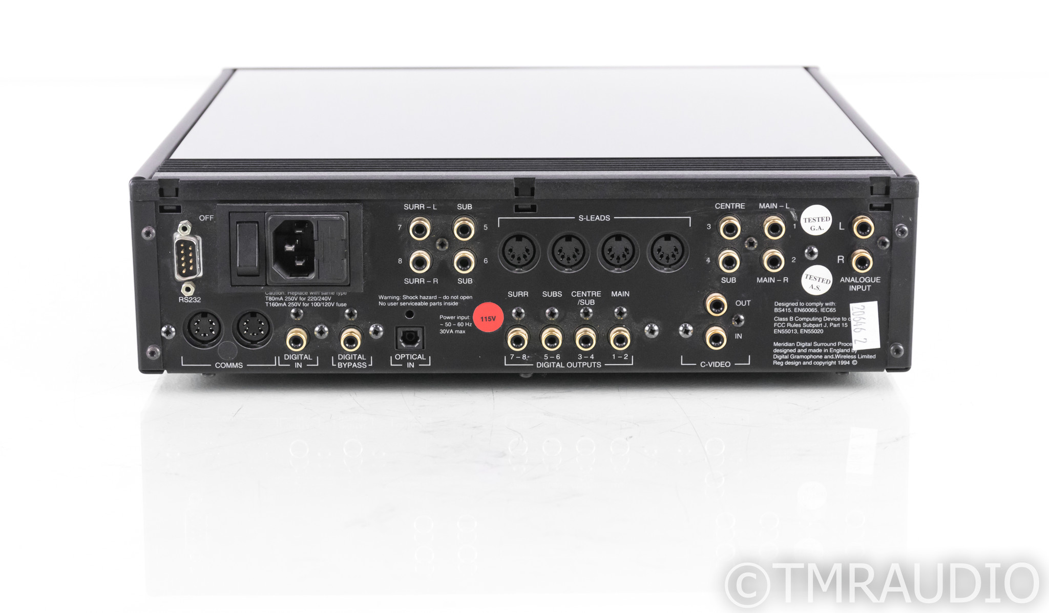 Meridian 565 Digital Surround Home Theater Processor - The Music Room