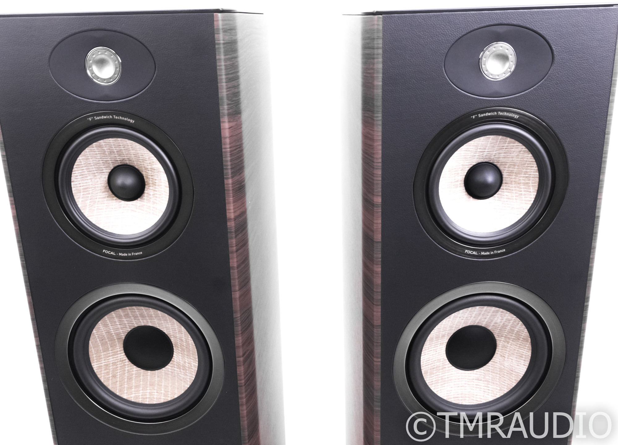 Focal Aria 948 Floorstanding Speakers; Walnut Pair (SOLD) - The Music Room