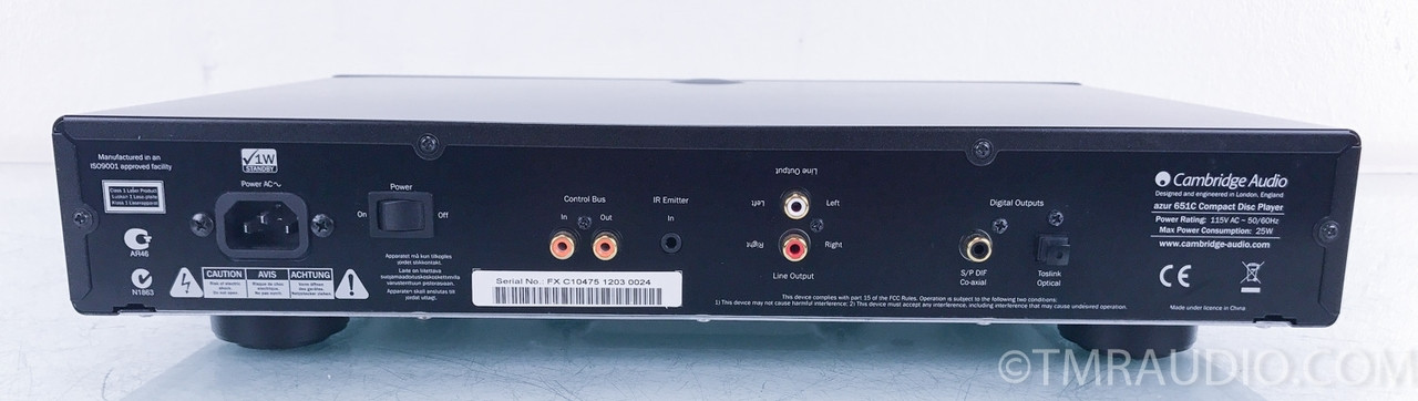 Cambridge Audio Azur 651C CD Player