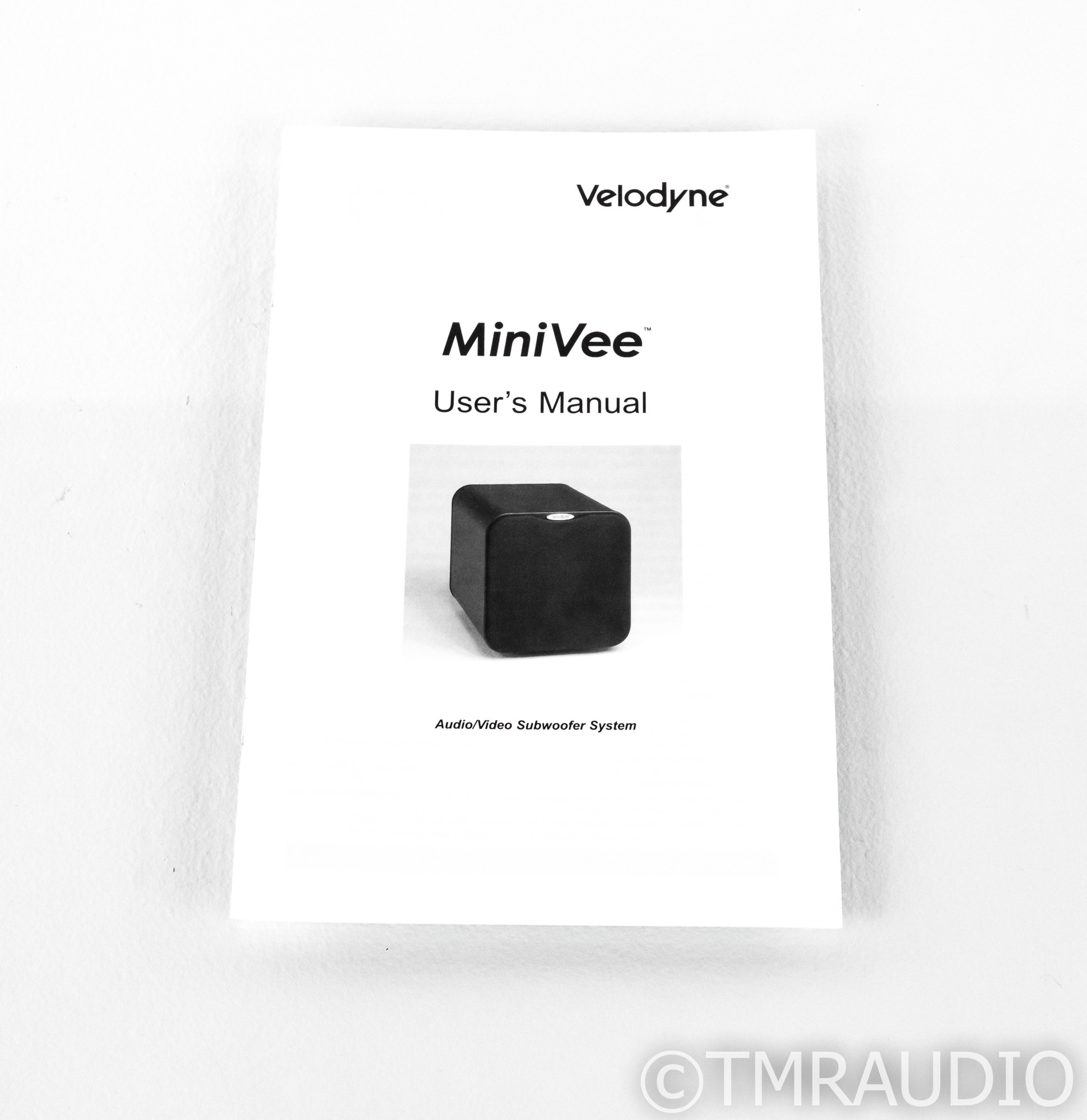 Velodyne MiniVee 7" Powered Subwoofer; Black; AS-IS (Constant Noise ...