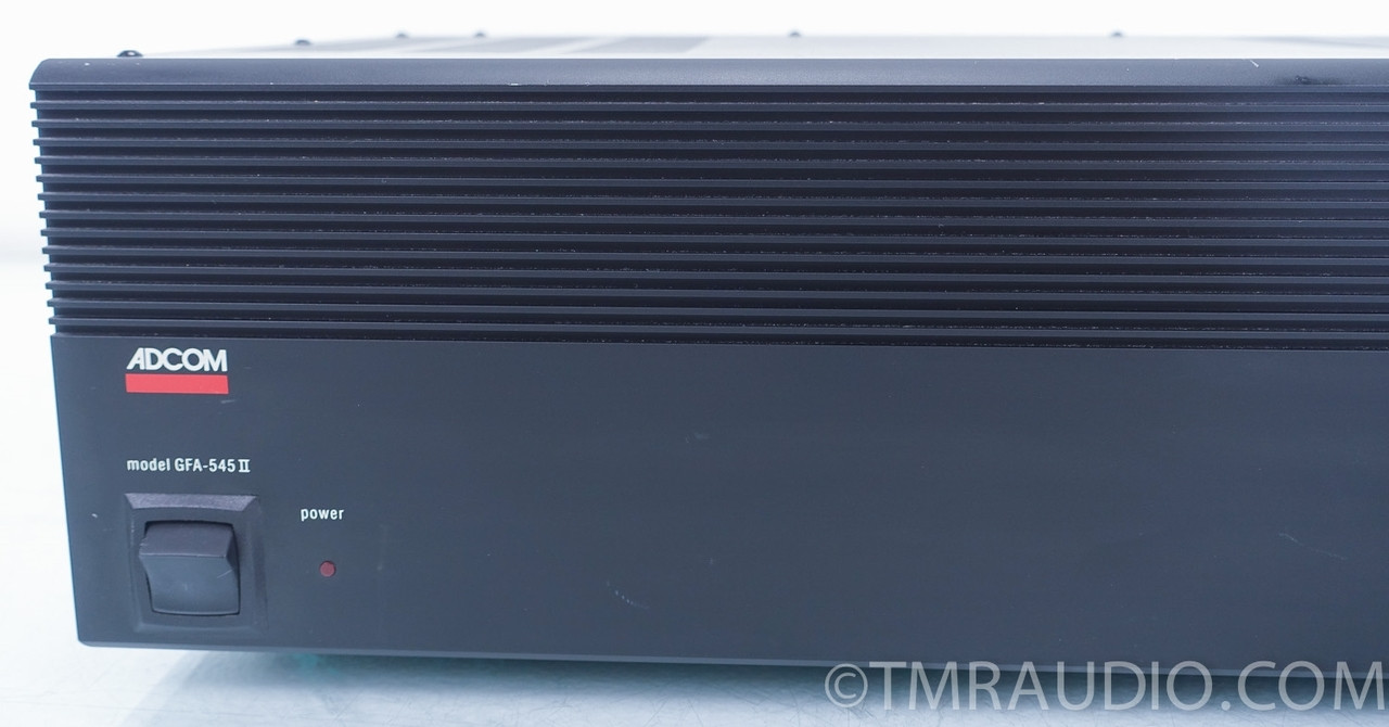 Adcom GFA-545 II Stereo Power Amplifier (SOLD) - The Music Room