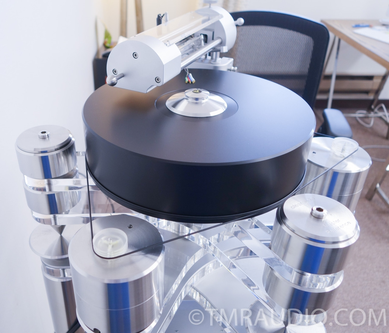 Clearaudio Master Reference with Everest Stand & Upgrades - The Music Room