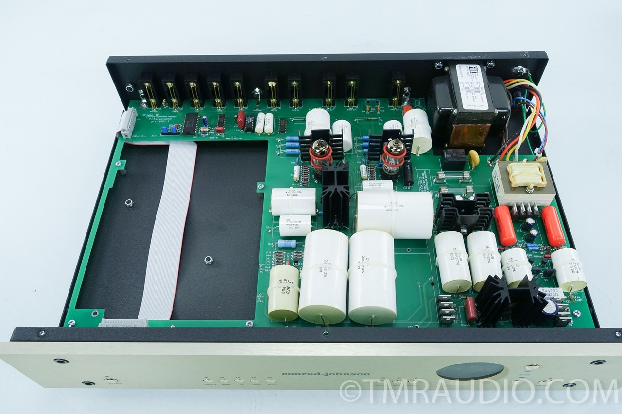 Conrad Johnson PV15 Tube Preamplifier; Upgraded - The Music Room