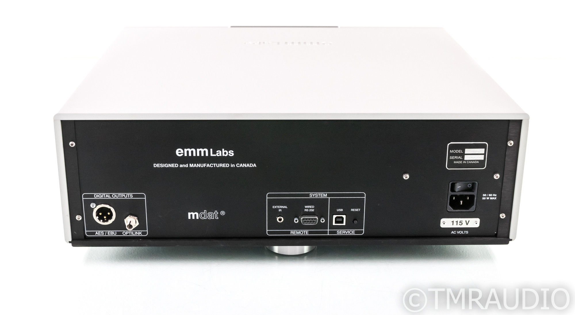 EMM Labs TX2 CD / SACD Transport; TX-2; Meitner Design; Remote - The ...