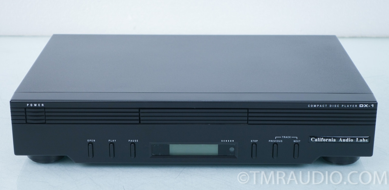 California Audio Labs DX-1 CD Player; CAL DX1 - The Music Room