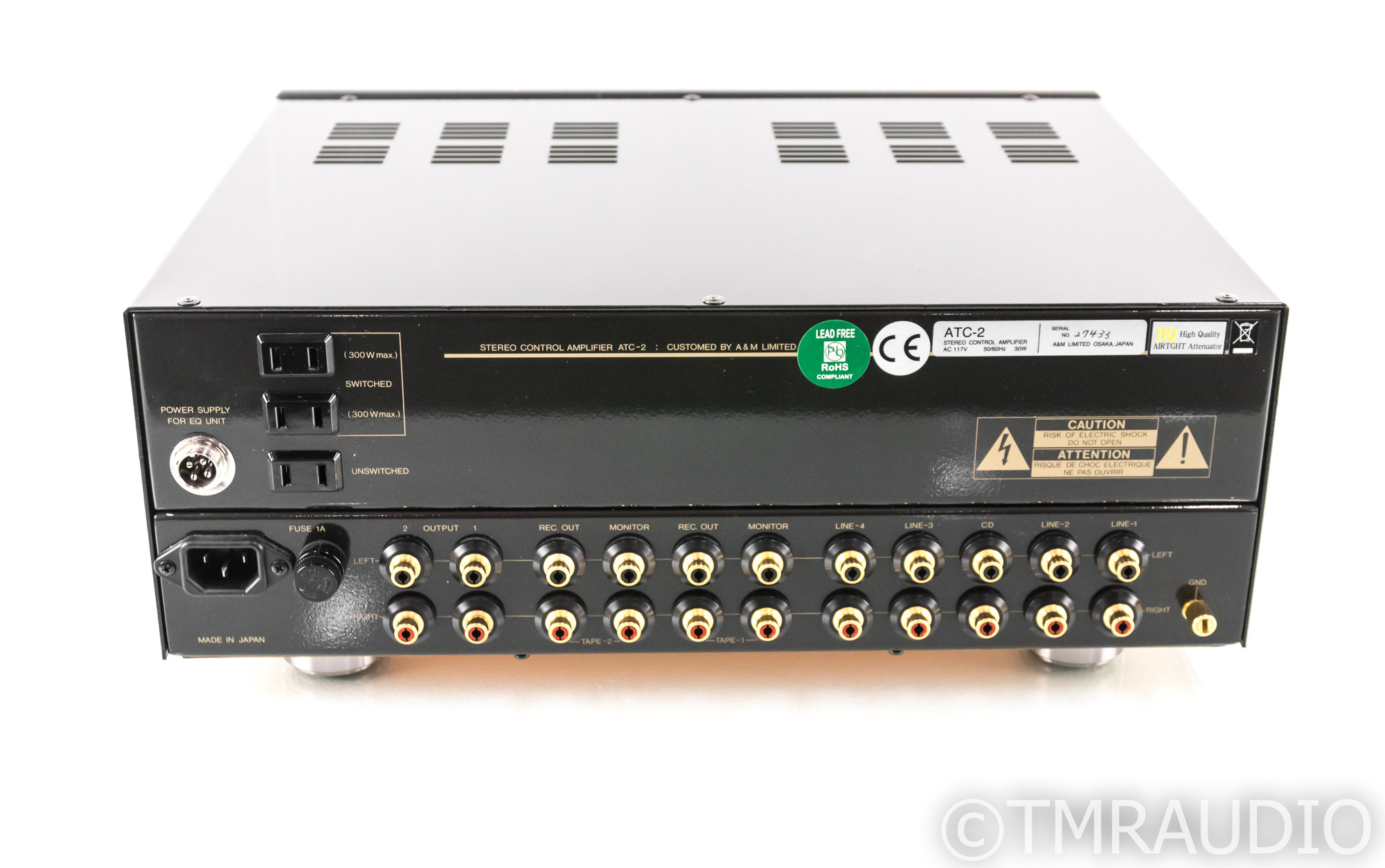 Air Tight ATC-2 Stereo Tube Preamplifier