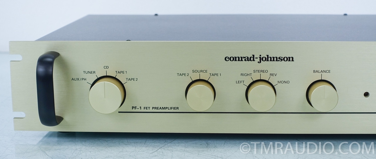 Conrad Johnson PF-1 FET Preamplifier in Factory Box - The Music Room