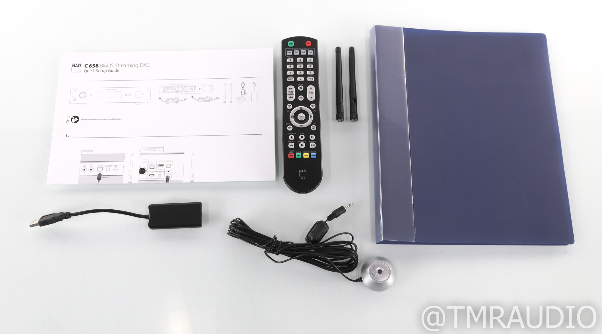 NAD C 658 Streaming DAC; D/A Converter; C658; BlueOS; Remote - The ...