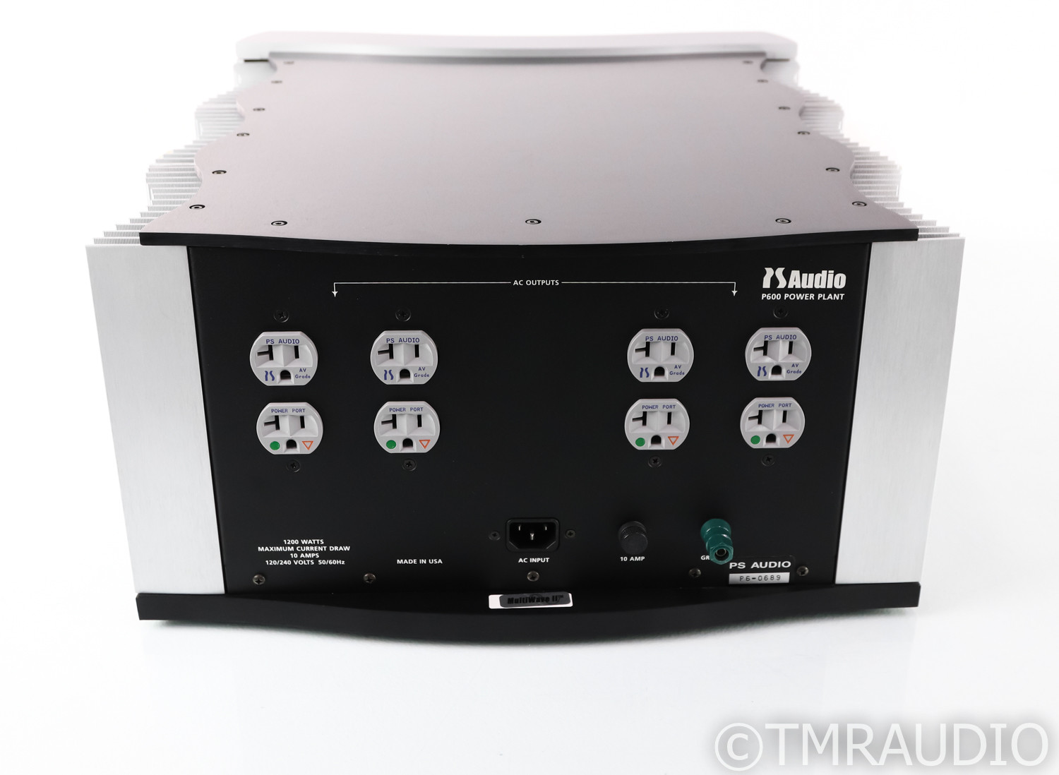 PS Audio P600 AC Power Line Conditioner; MultiWave II; Silver; AS-IS ...