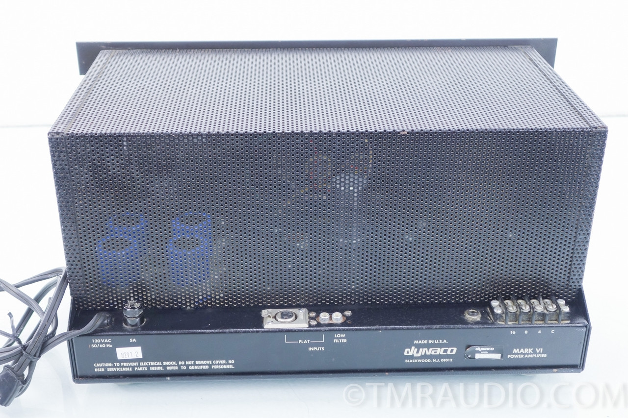 Dynaco Mark VI Monoblock Tube Power Amplifiers; Serviced - The Music Room