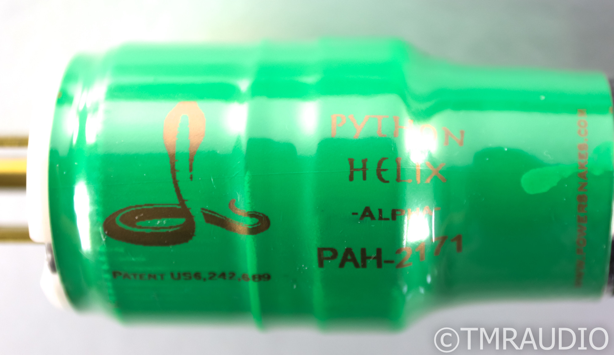 Shunyata Python Helix Alpha Power Cable; 7ft AC Cord - The Music Room