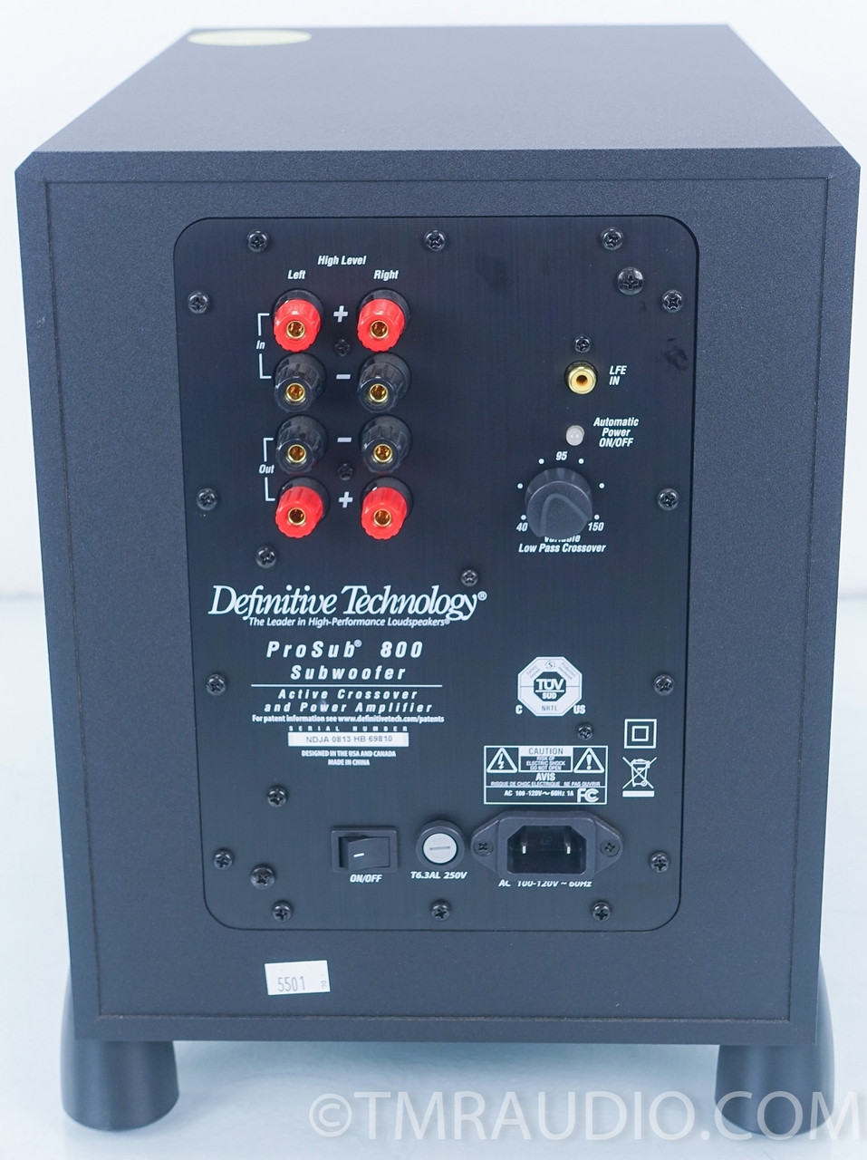 Definitive Technology ProSub 800 Powered Subwoofer - The Music Room