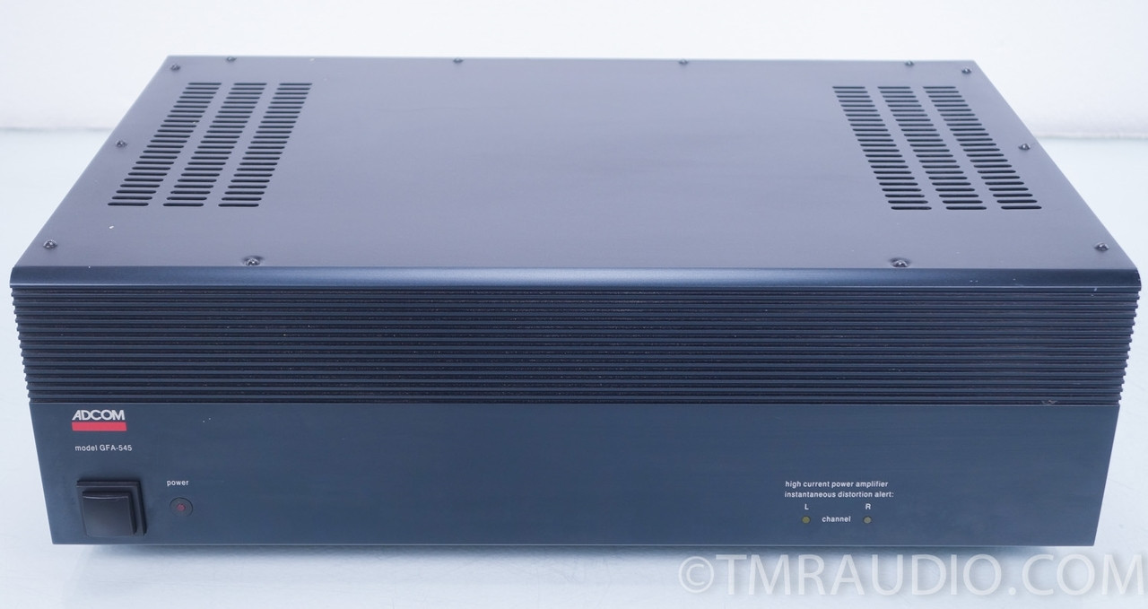 Adcom GFA-545 Stereo Power Amplifier (SOLD) - The Music Room