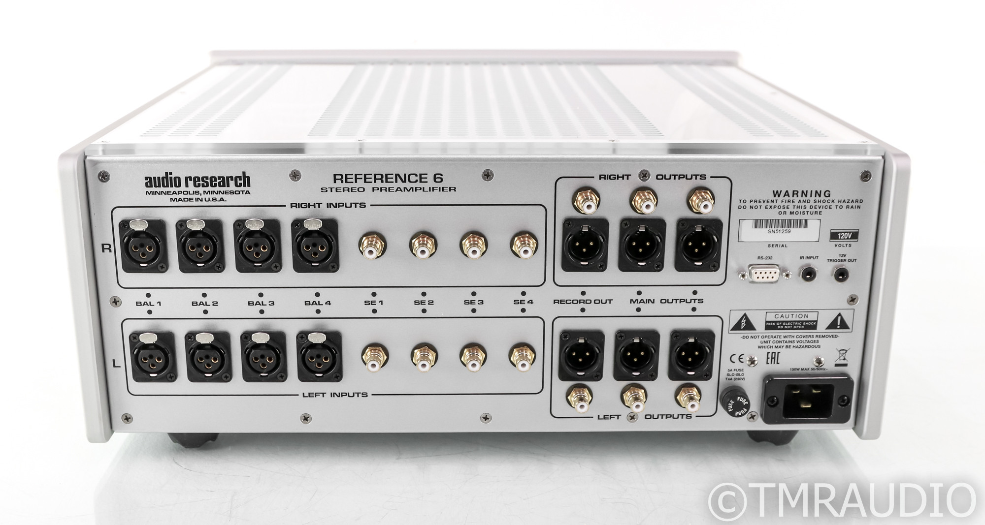 Audio Research Reference 6 Stereo Tube Preamplifier