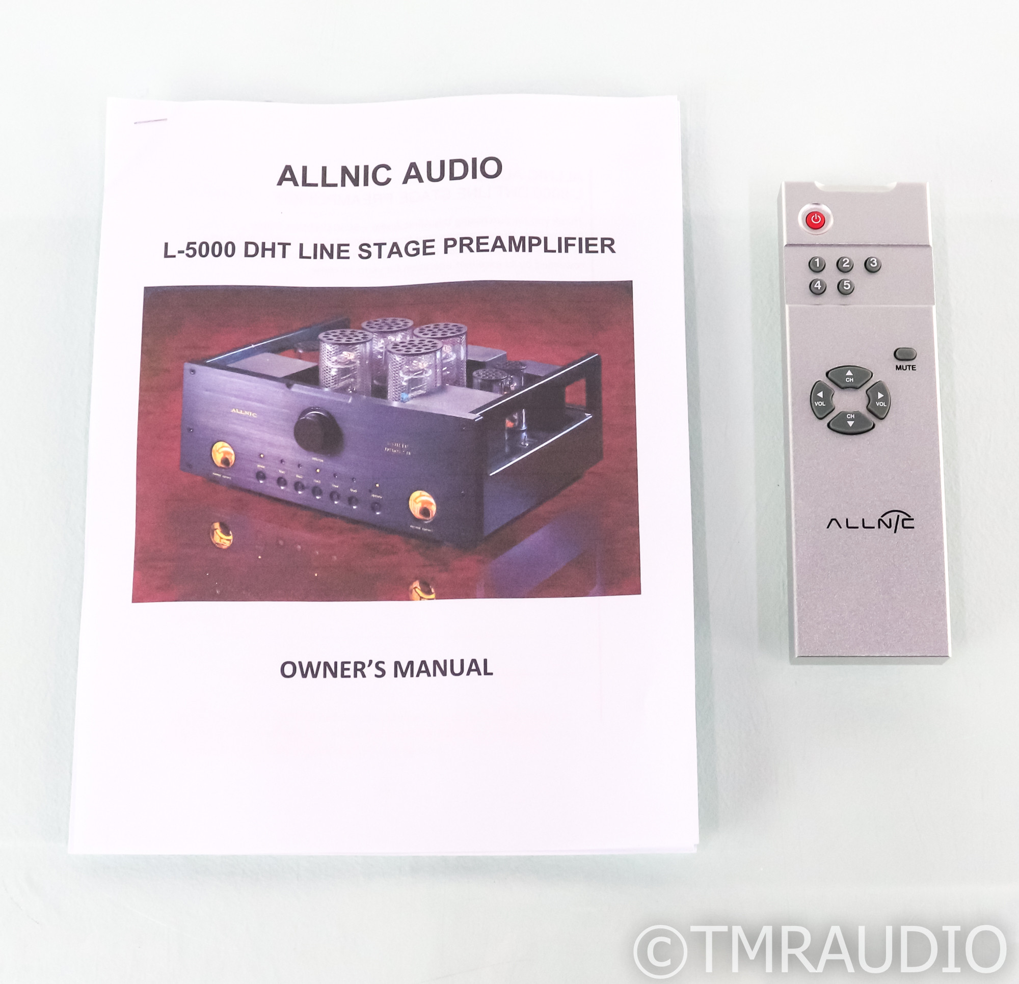 Allnic L-5000 DHT Stereo Tube Preamplifier; L5000; Remote - The Music Room