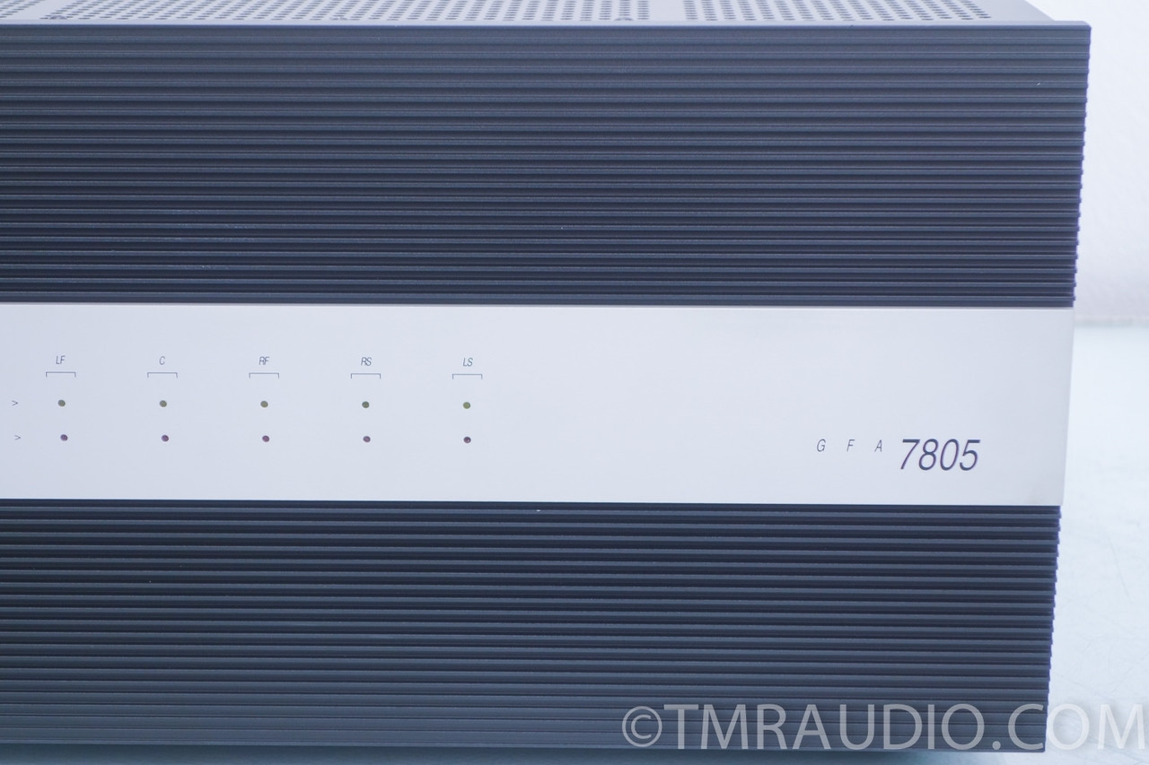 Adcom GFA-7805 5 Channel Power Amplifier; 300wx5; Just Re-capped - The ...