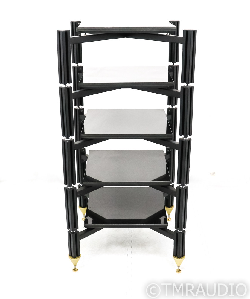 Adona Audio Racks AV45CS4 Component Rack; Additional Shelf; 47.5" Black ...