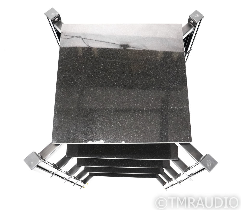 Adona Audio Racks AV45CS4 Component Rack; Additional Shelf; 47.5" Black ...