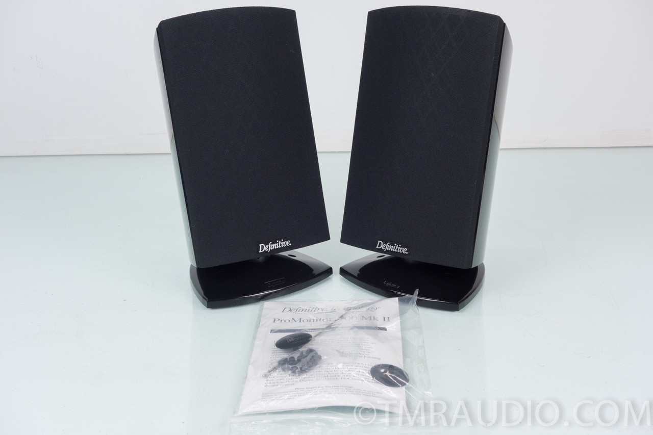 Definitive Technology ProMonitor 100 mk ii; Black Pair - Mint in ...