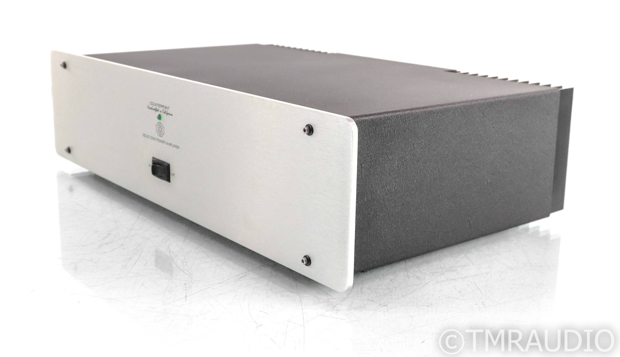 Counterpoint Solid One Stereo Power Amplifier; Silver; Solid 1 - The ...