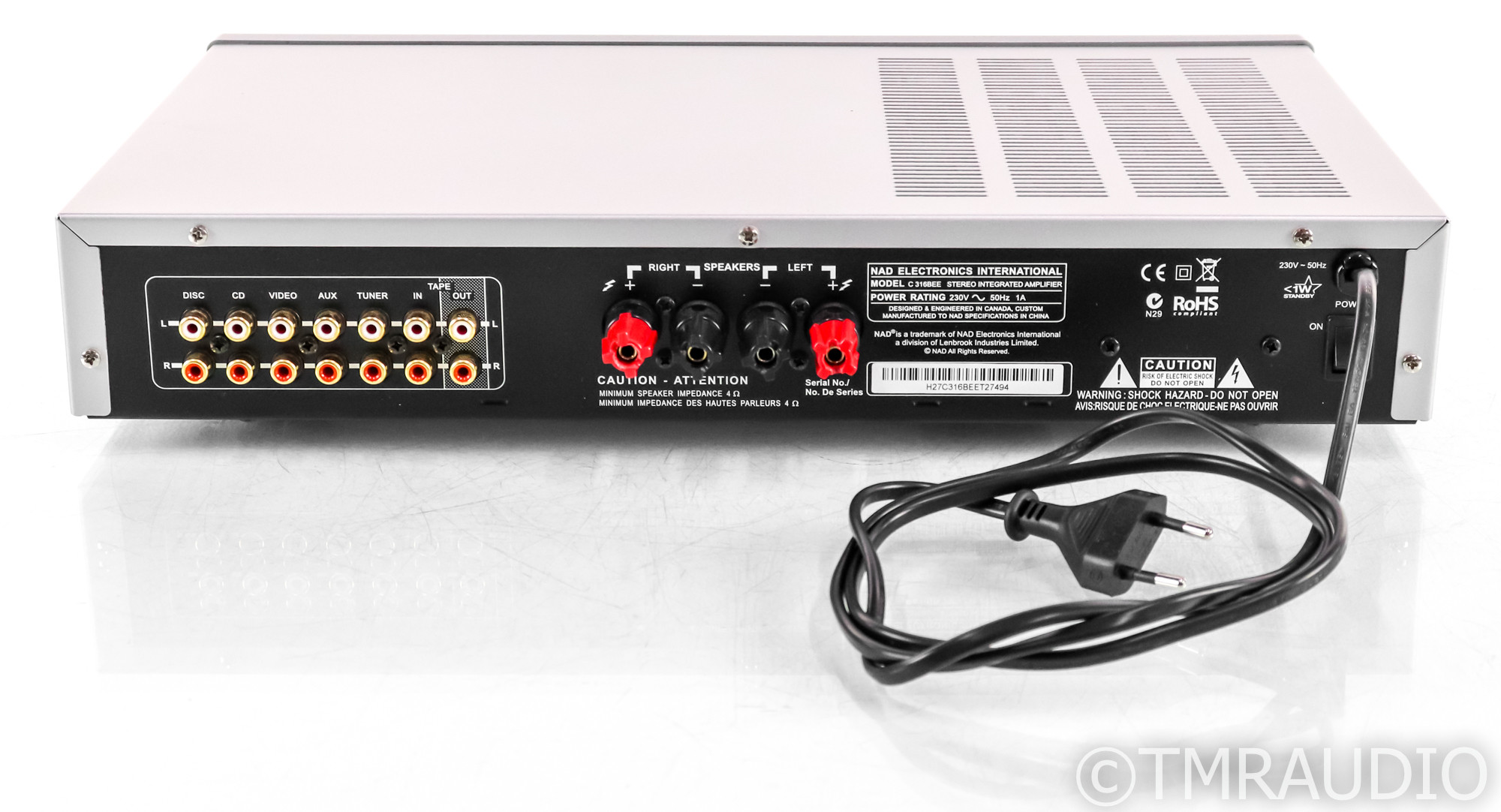 NAD C 316BEE Stereo Integrated Amplifier