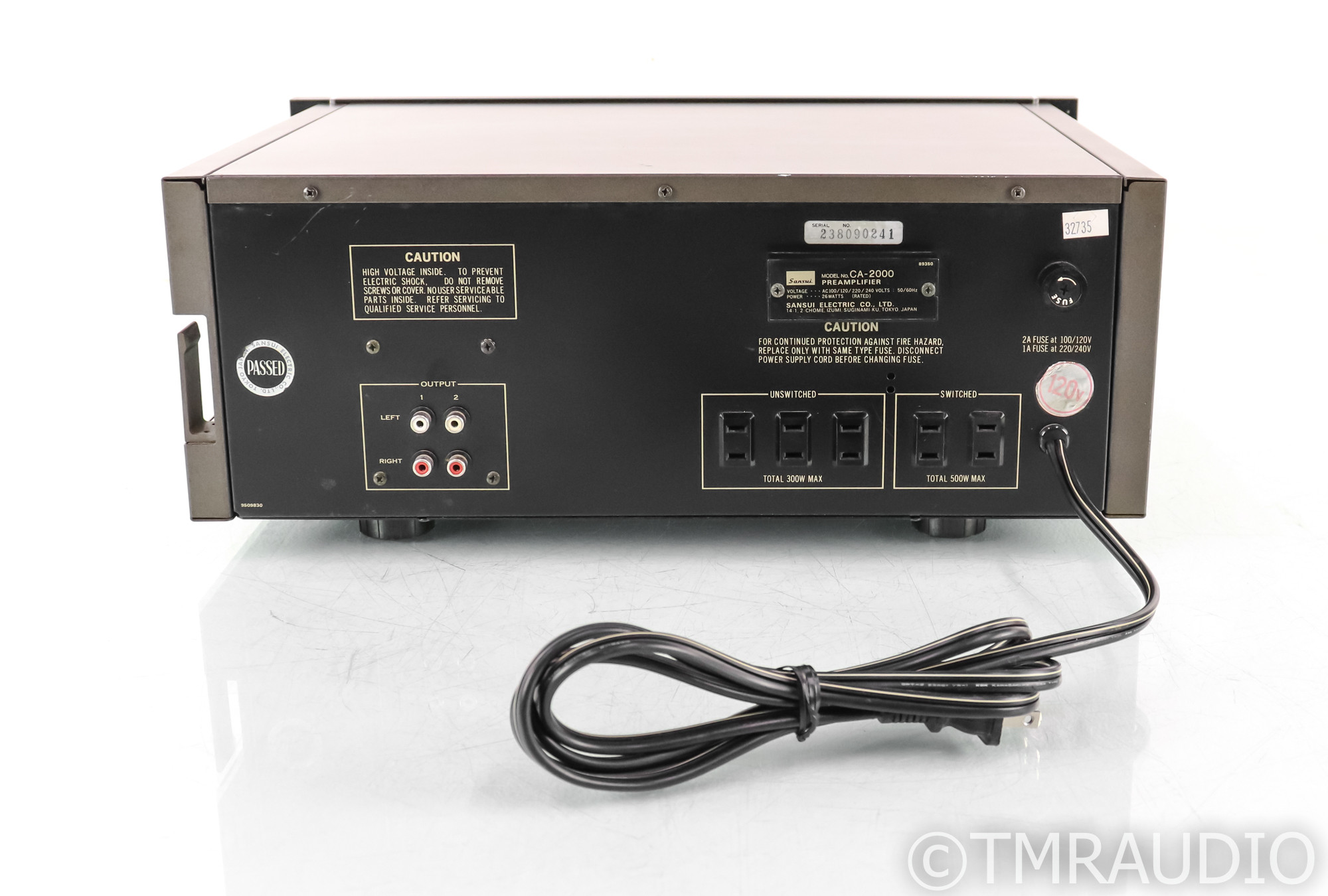 Sansui CA-2000 Vintage Stereo Preamplifier