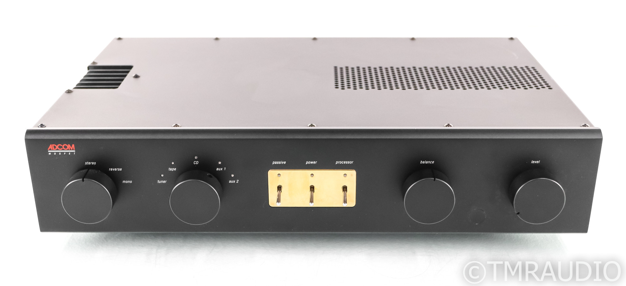 Adcom GFP-750 Stereo Preamplifier; GFP750; Black; Remote; Blue Board ...