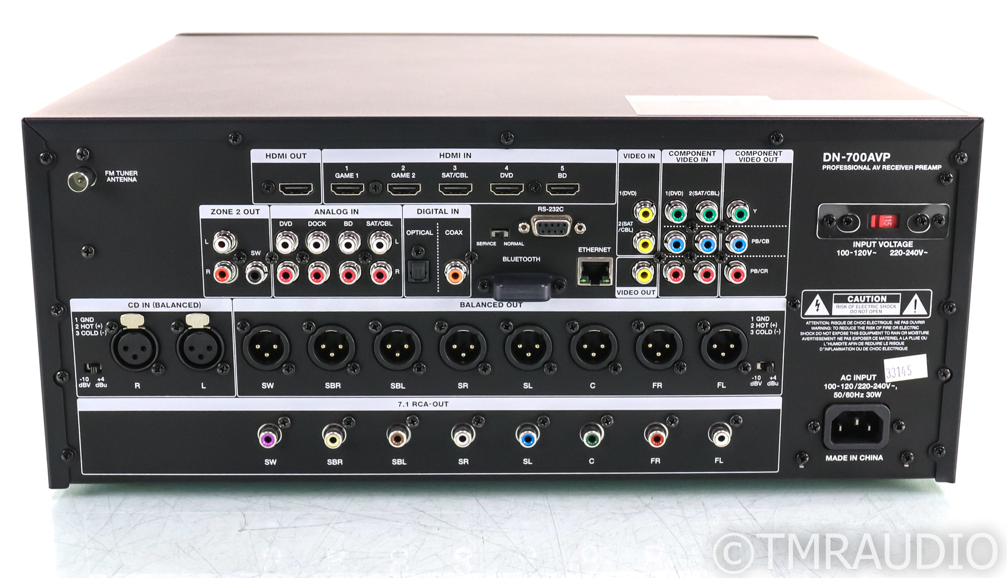 Denon Professional DN-700AVP 7.1 Channel Home Theater Processor