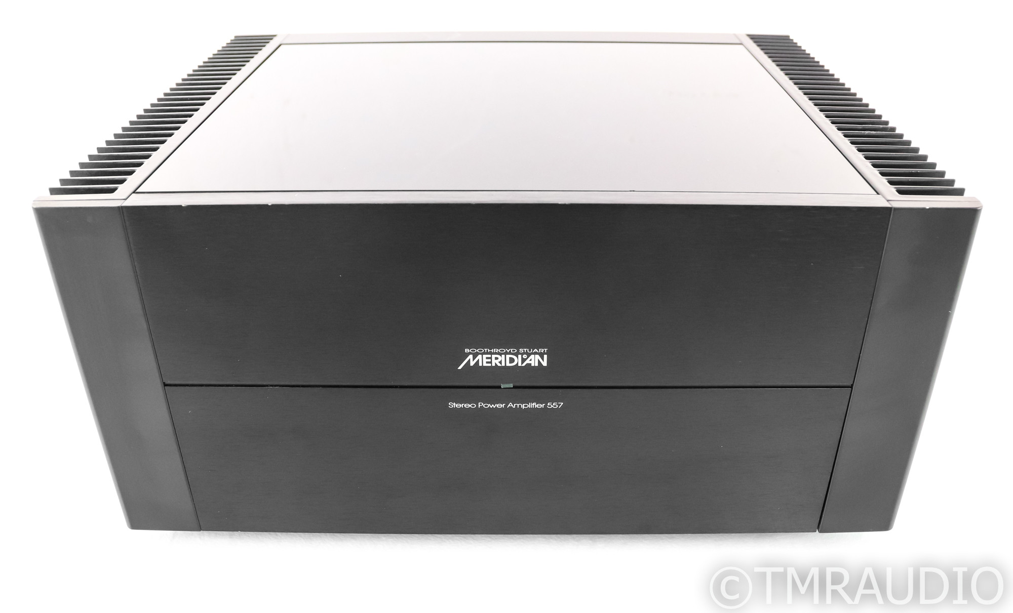 Meridian 557 Stereo Power Amplifier; Black - The Music Room