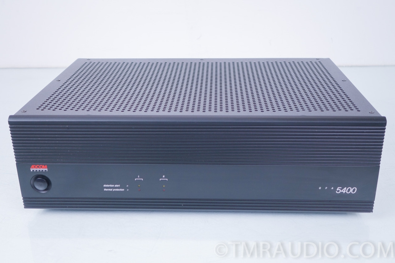 Adcom GFA5400 Stereo Power Amplifier; GFA-5400 - The Music Room