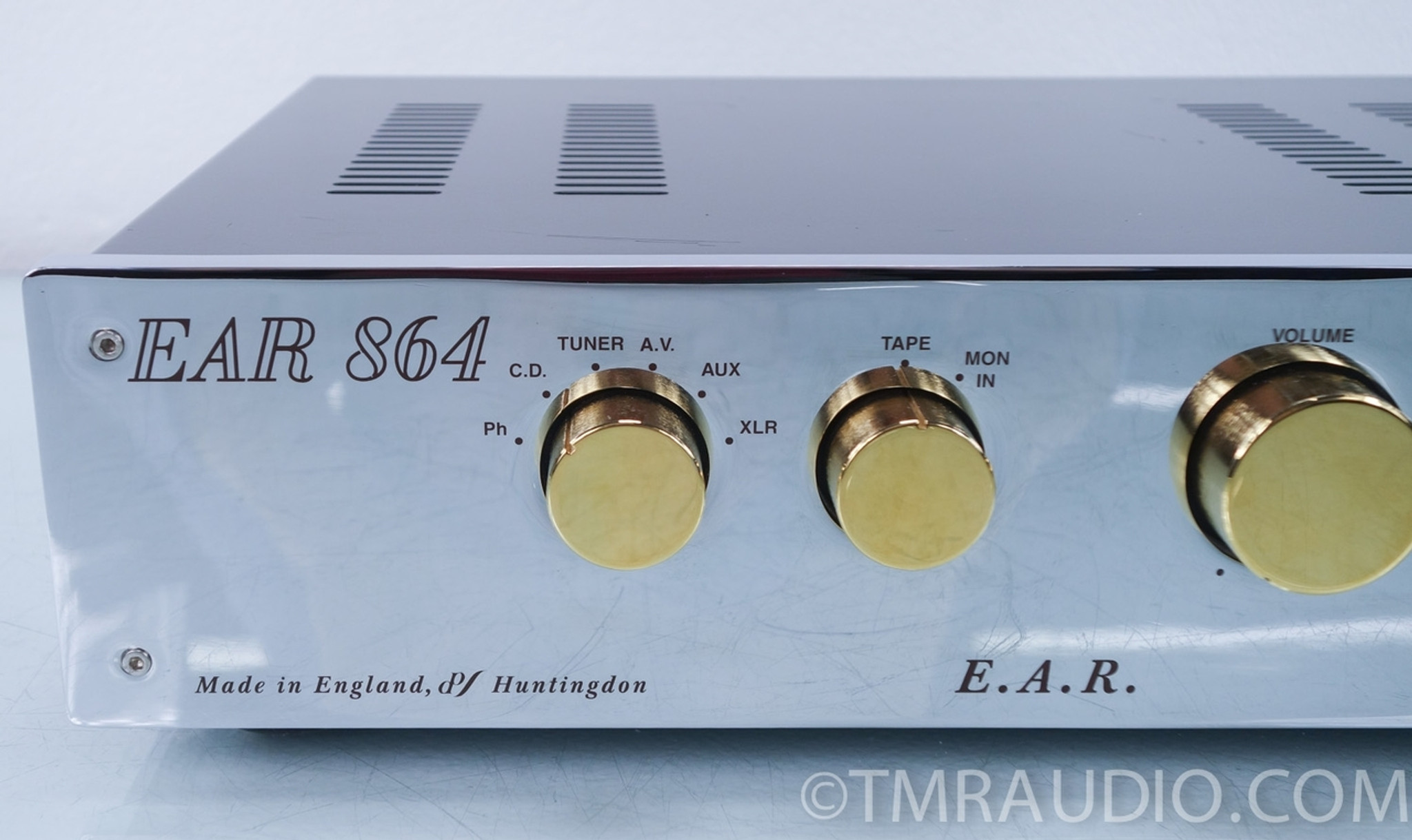 EAR 864 Stereo Tube Preamplifier; Line & Phono Preamp - The Music Room