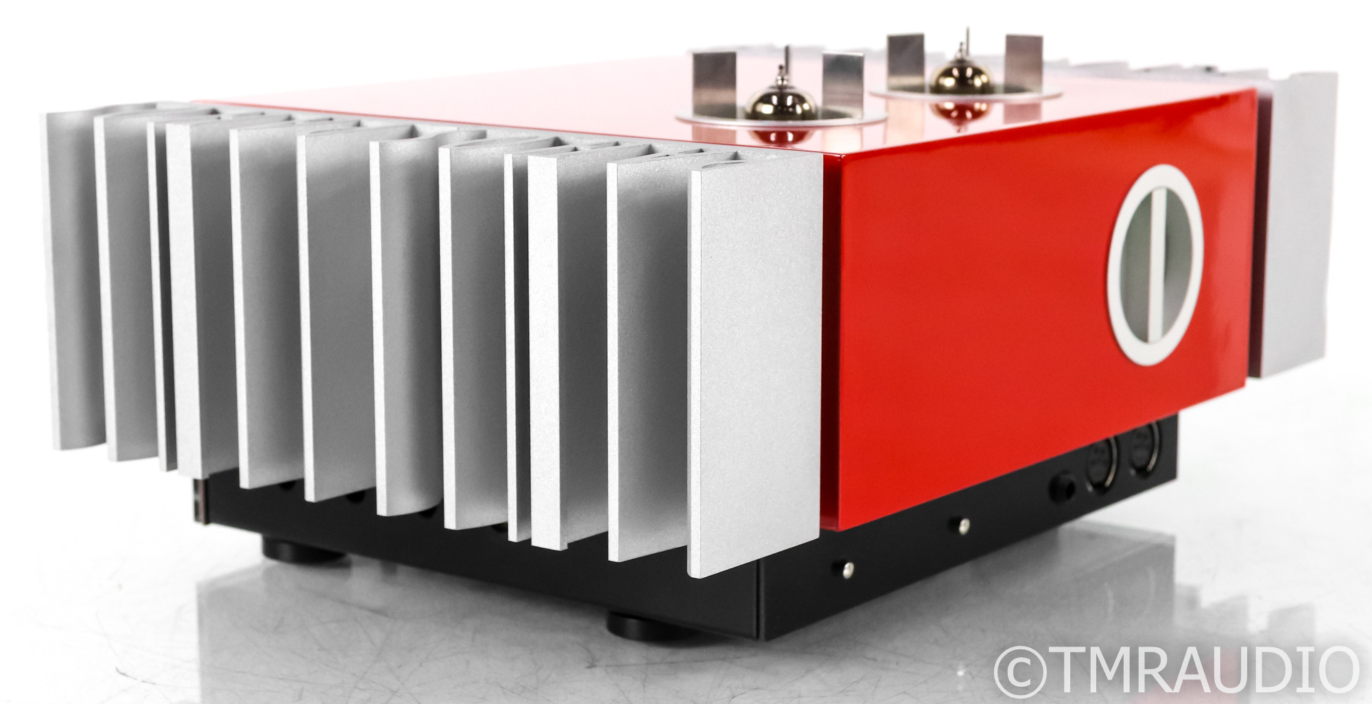 Pathos InPol Ear Tube Headphone Amplifier; Lacquered Red - The Music Room