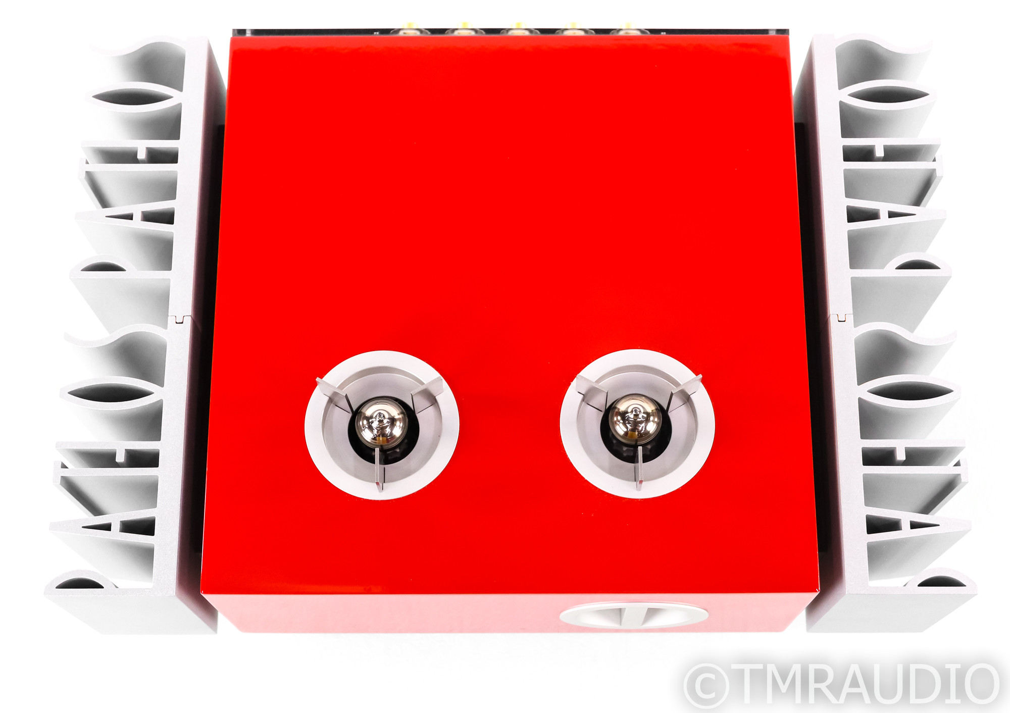 Pathos InPol Ear Tube Headphone Amplifier; Lacquered Red - The Music Room