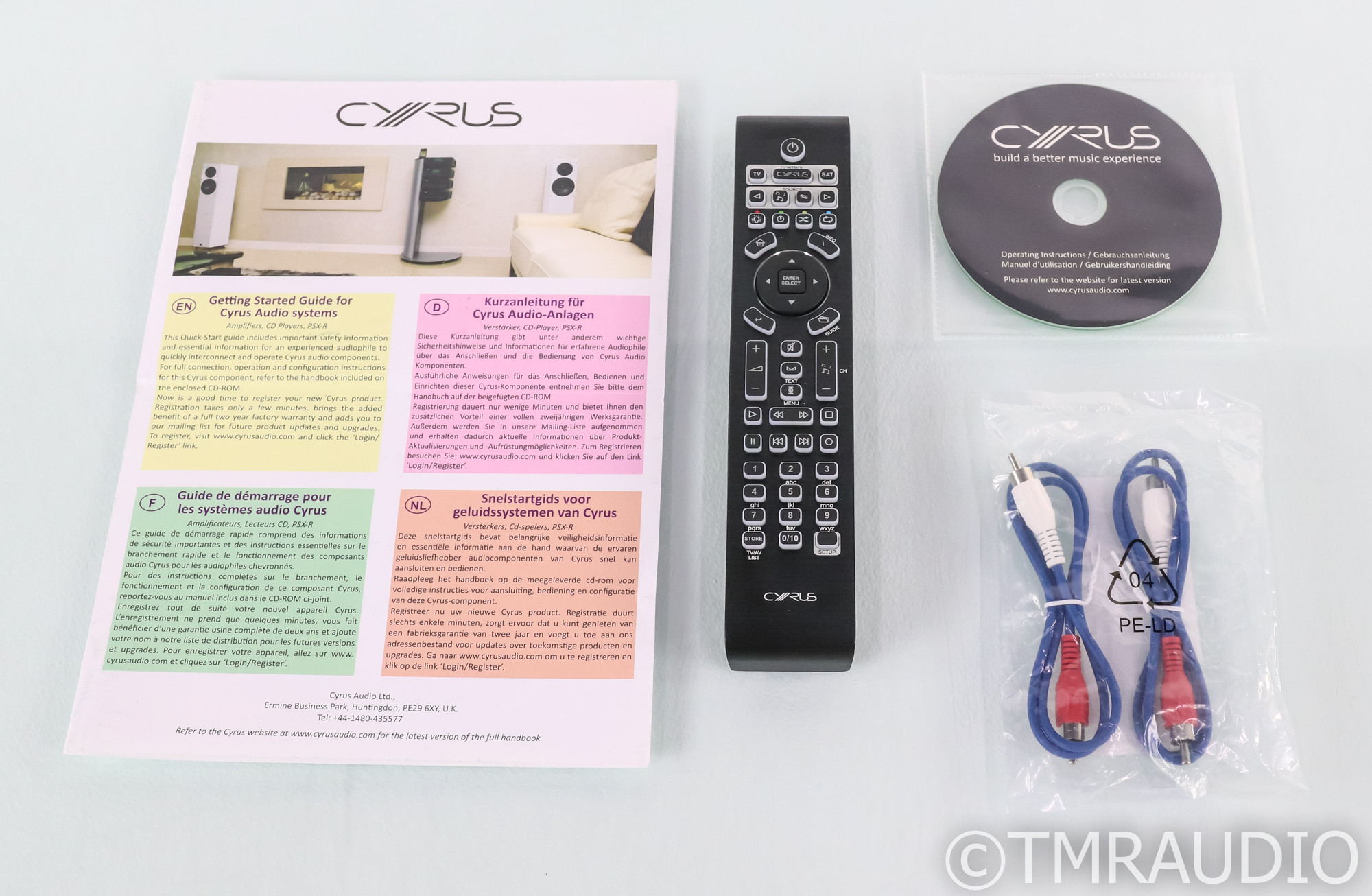 Cyrus CD t CD Transport; CDt; Remote - The Music Room