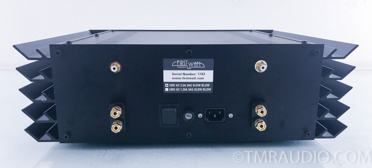 First Watt F2/J Stereo Power Amplifier; F2J; Very Rare - The Music Room