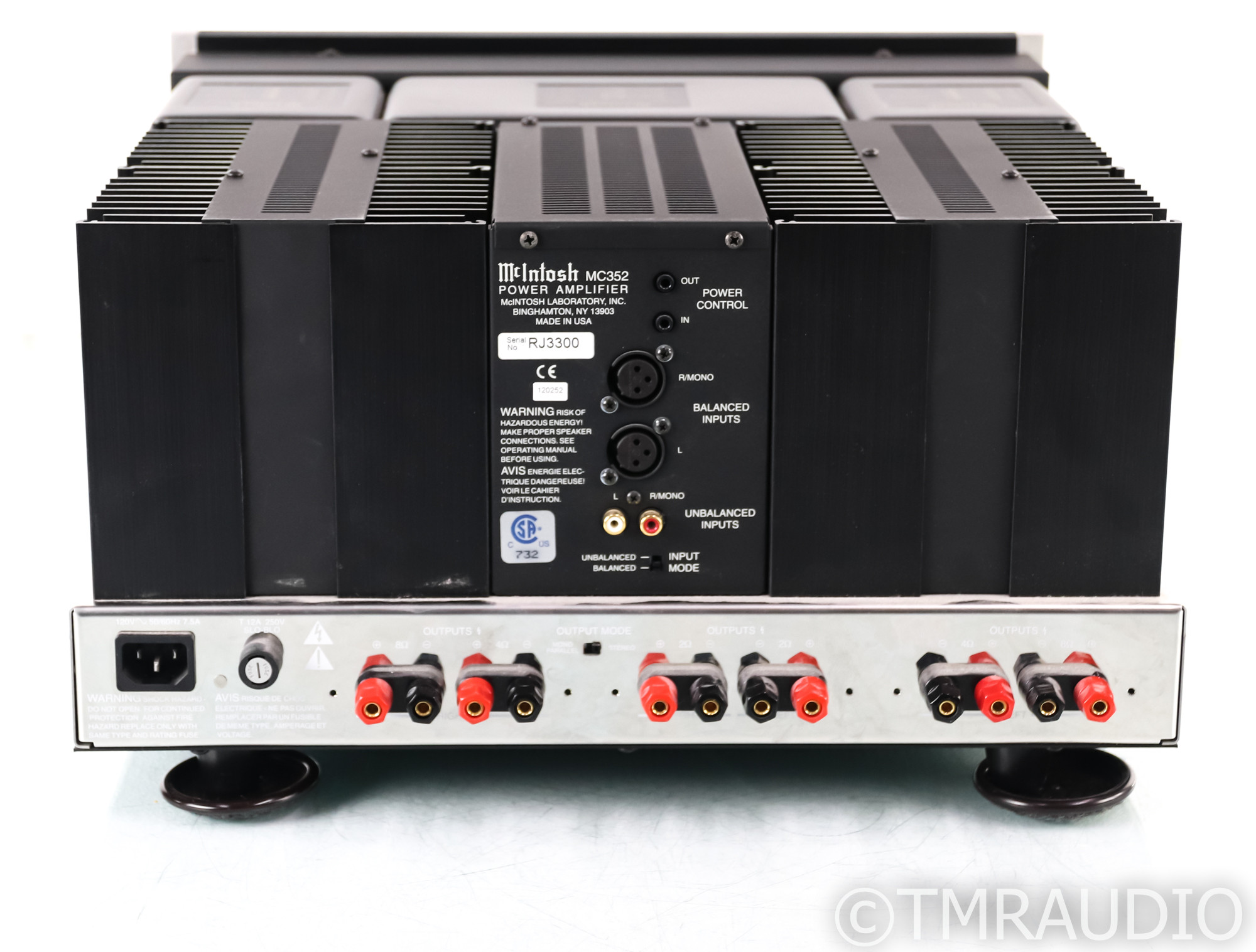 McIntosh MC352 Stereo Power Amplifier