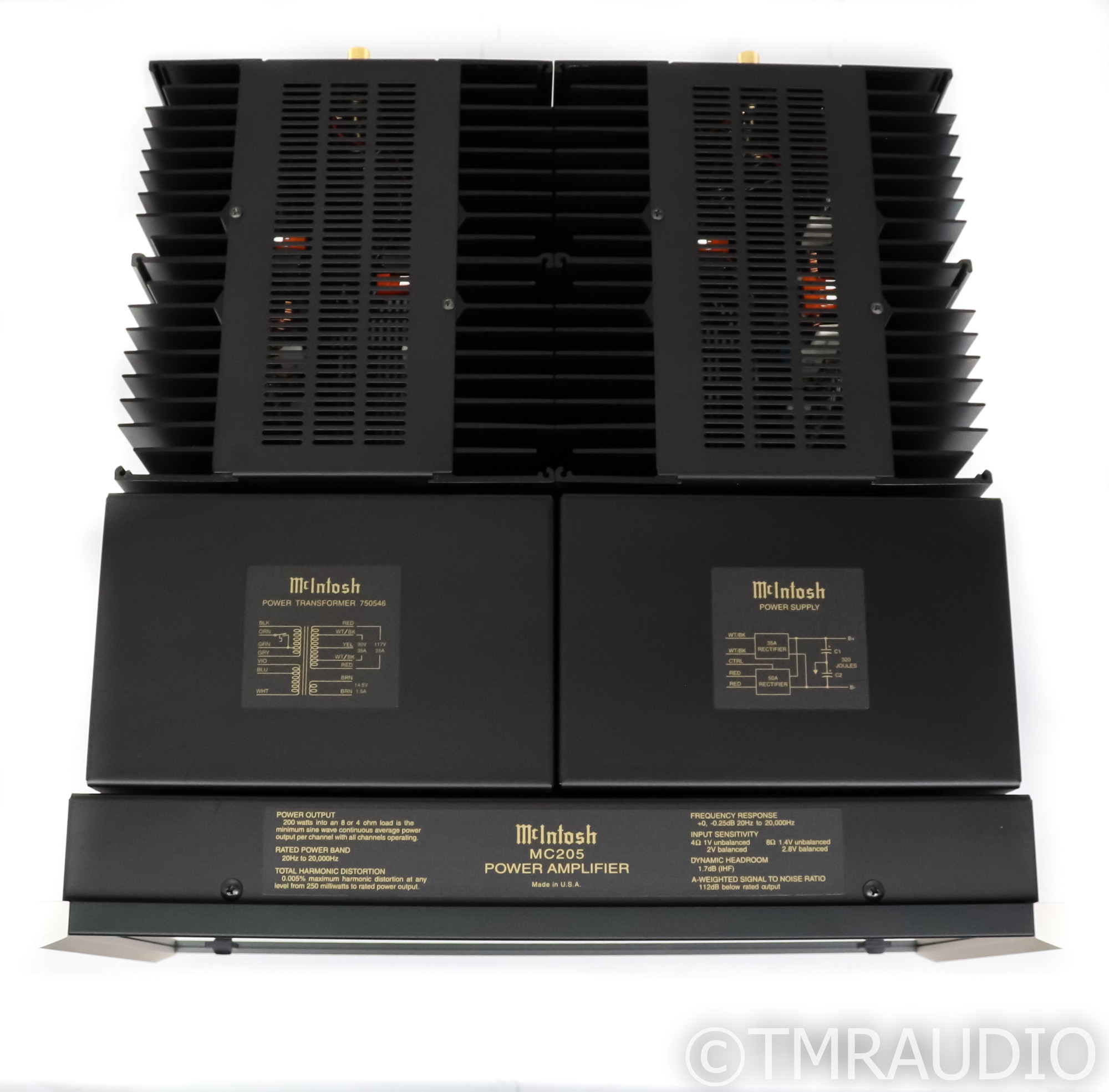 McIntosh MC205 5 Channel Power Amplifier; MC-205 (SOLD4) - The Music Room