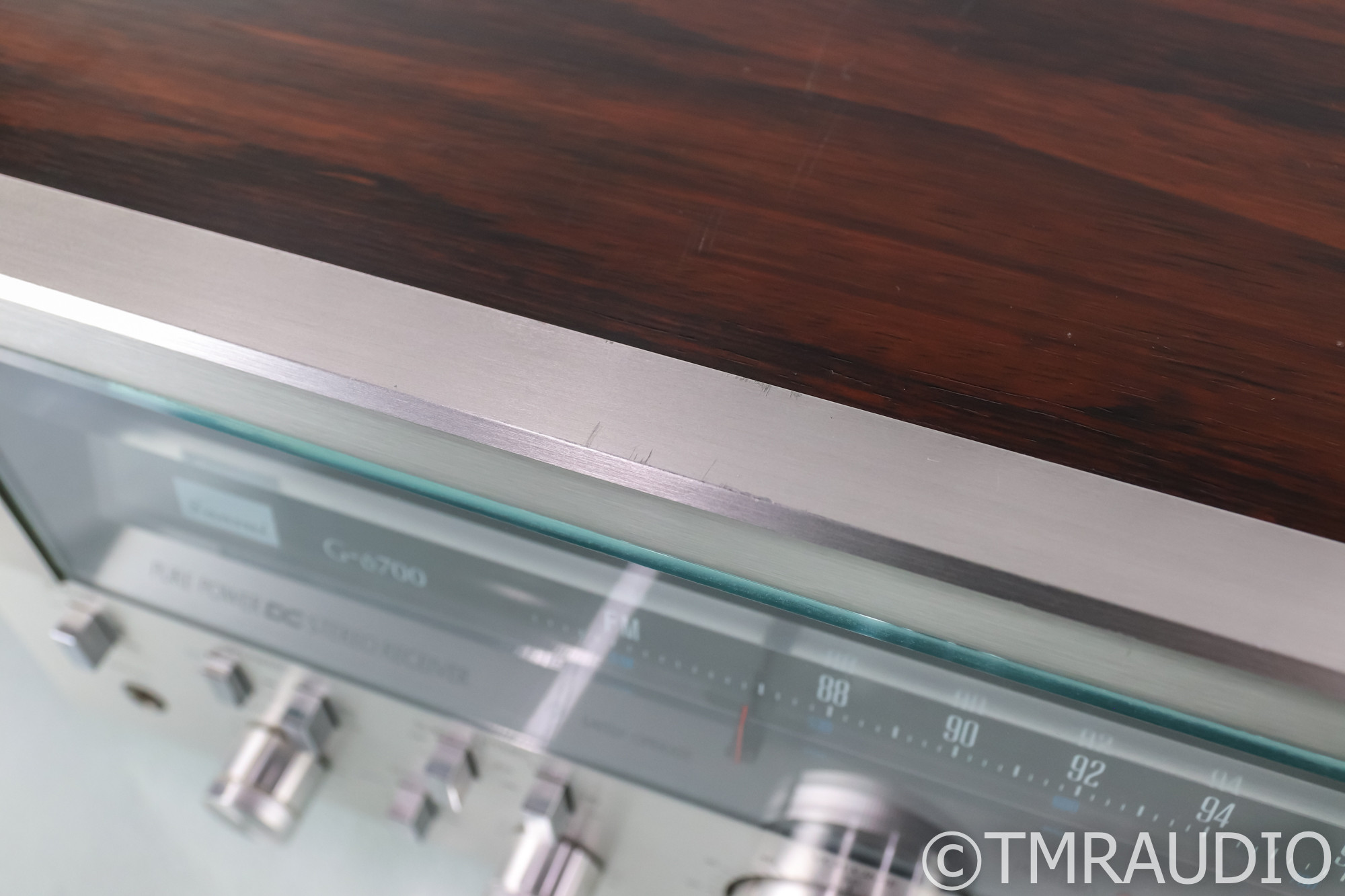 Sansui G-6700 Vintage Stereo Receiver; G6700; Silver and Walnut - The ...