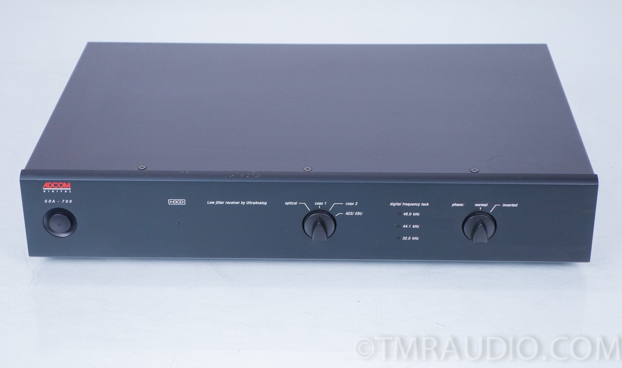 Adcom GDA-700 D/A Converter; Audiophile DAC; GDA700 - The Music Room