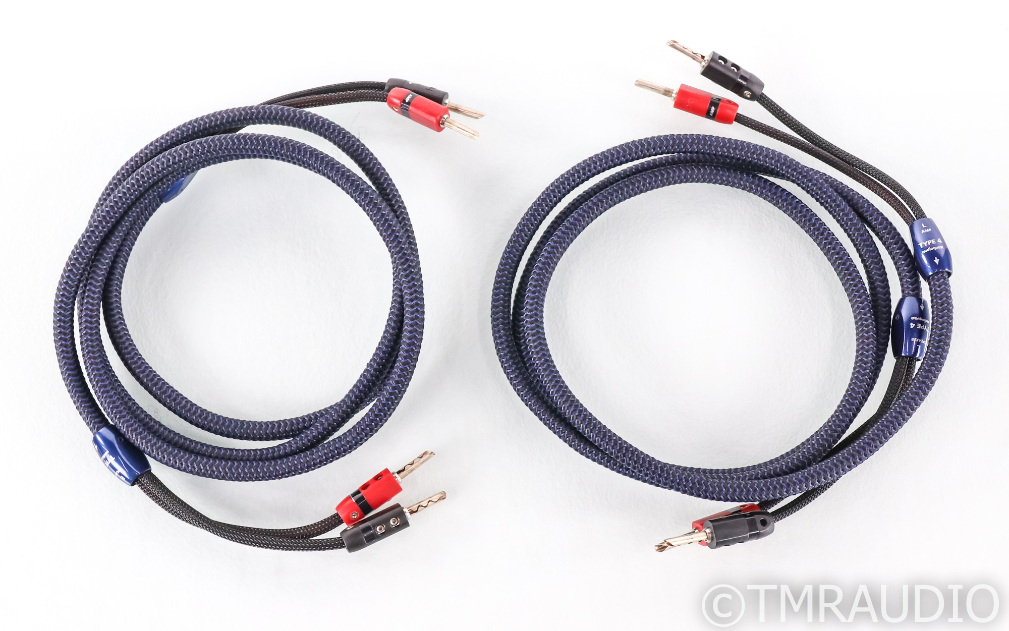 AudioQuest Type 4 Speaker Cable; 6ft Pair - The Music Room