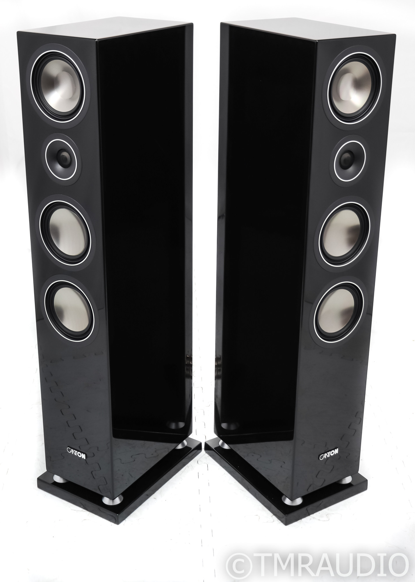 Canton Chrono SL 586.2 DC Floorstanding Speakers; Black Pair (Open Box ...