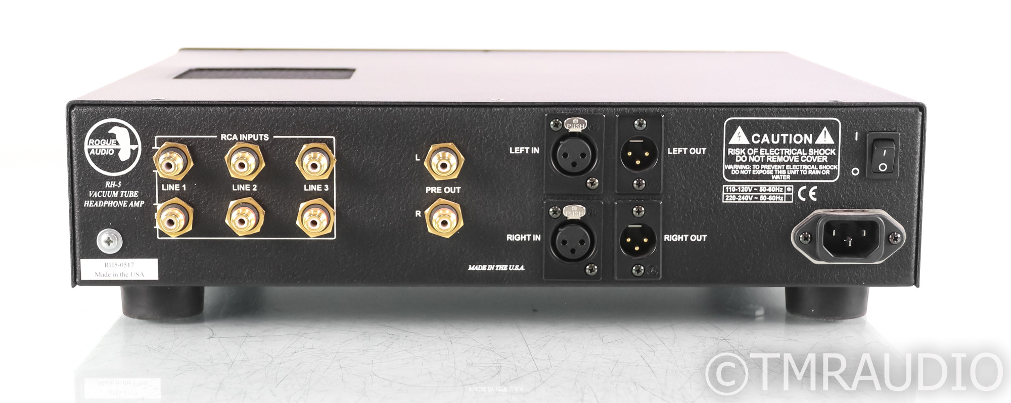 Rogue Audio RH-5 Tube Headphone Amplifier; RH5; Remote (SOLD) - The ...