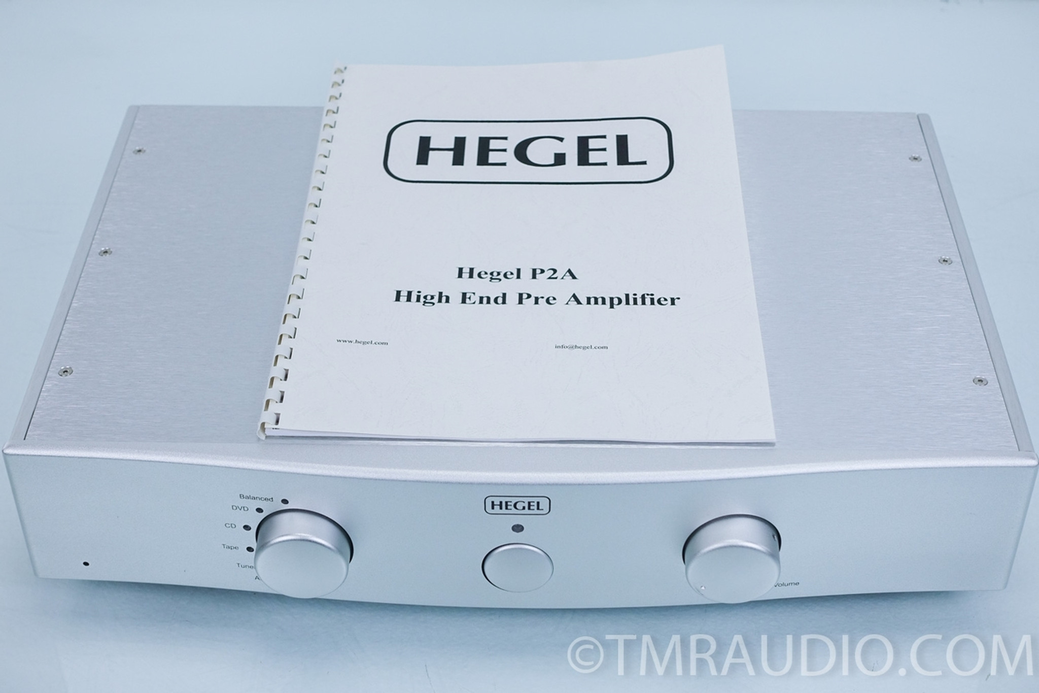 Hegel P2A MK2 Preamplifier in Factory Box; Full Warranty - The Music Room