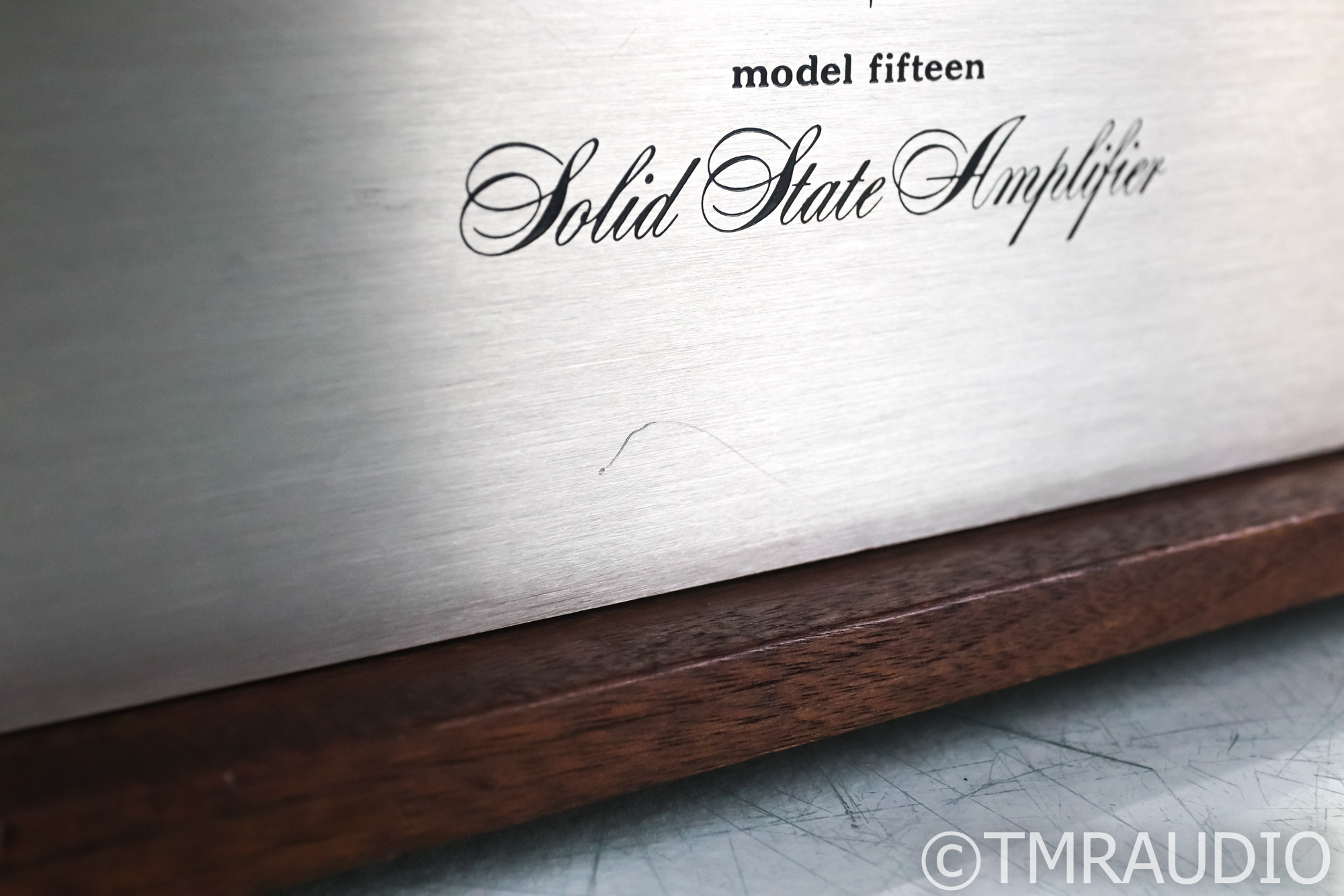 Marantz Model Fifteen Vintage Power Amplifier; Solid State; Model 15 ...