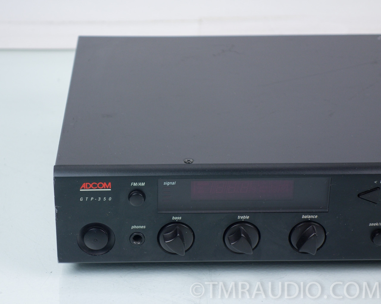 ADCOM GTP-350 Preamp / Preamplifier with Digital AM/FM Tuner - The ...