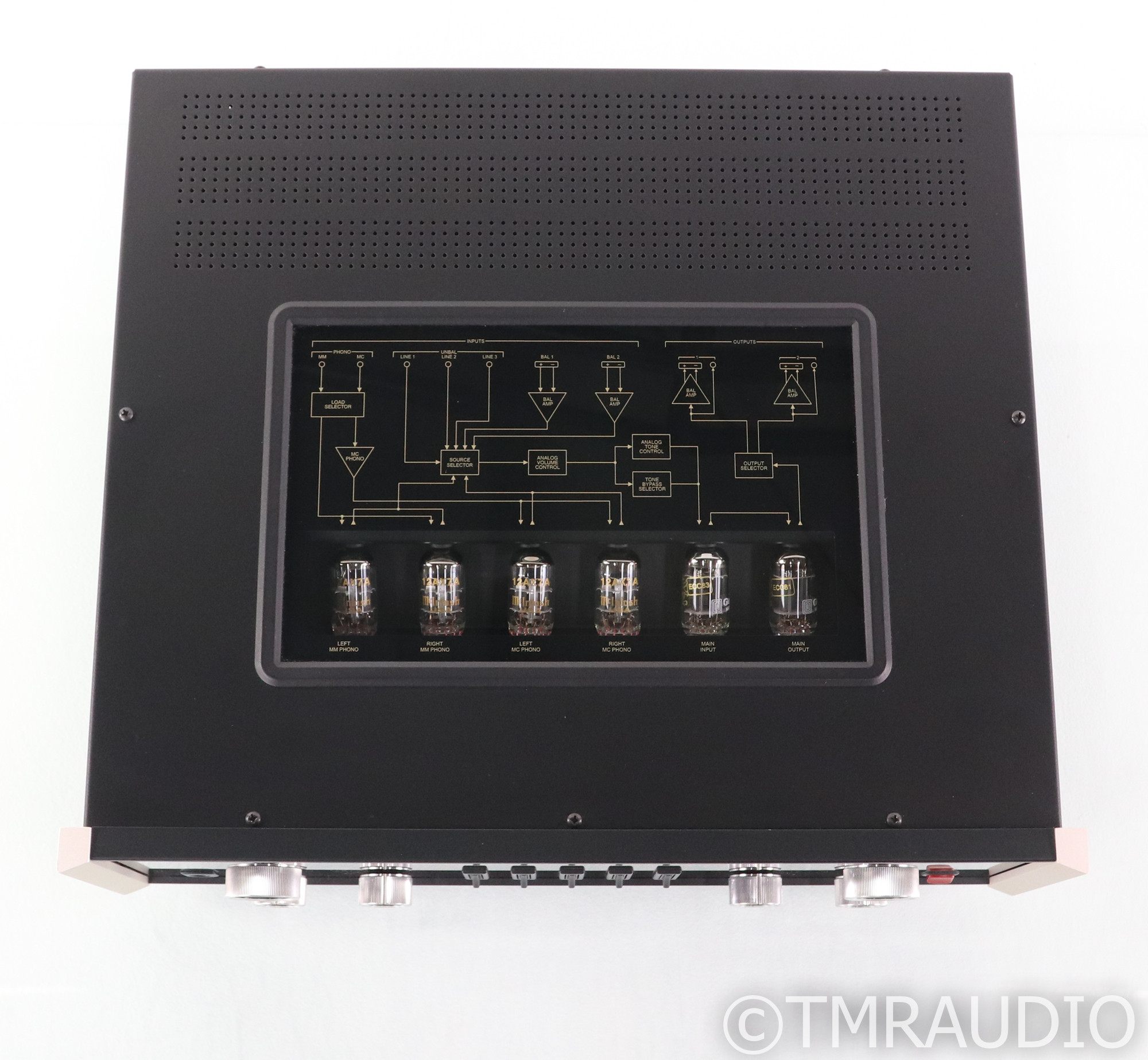 McIntosh C70 Stereo Tube Preamplifier; 70th Anniversary; Remote - The ...